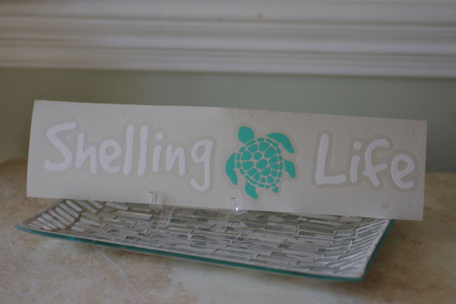 Shelling Life® Vinyl Decal - Beach Decal - Sea Turtle Decal - Car Decal ...