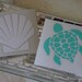 Sea Turtle or Scallop Shell Vinyl Decal Beach Decal Shell Decal Car ...