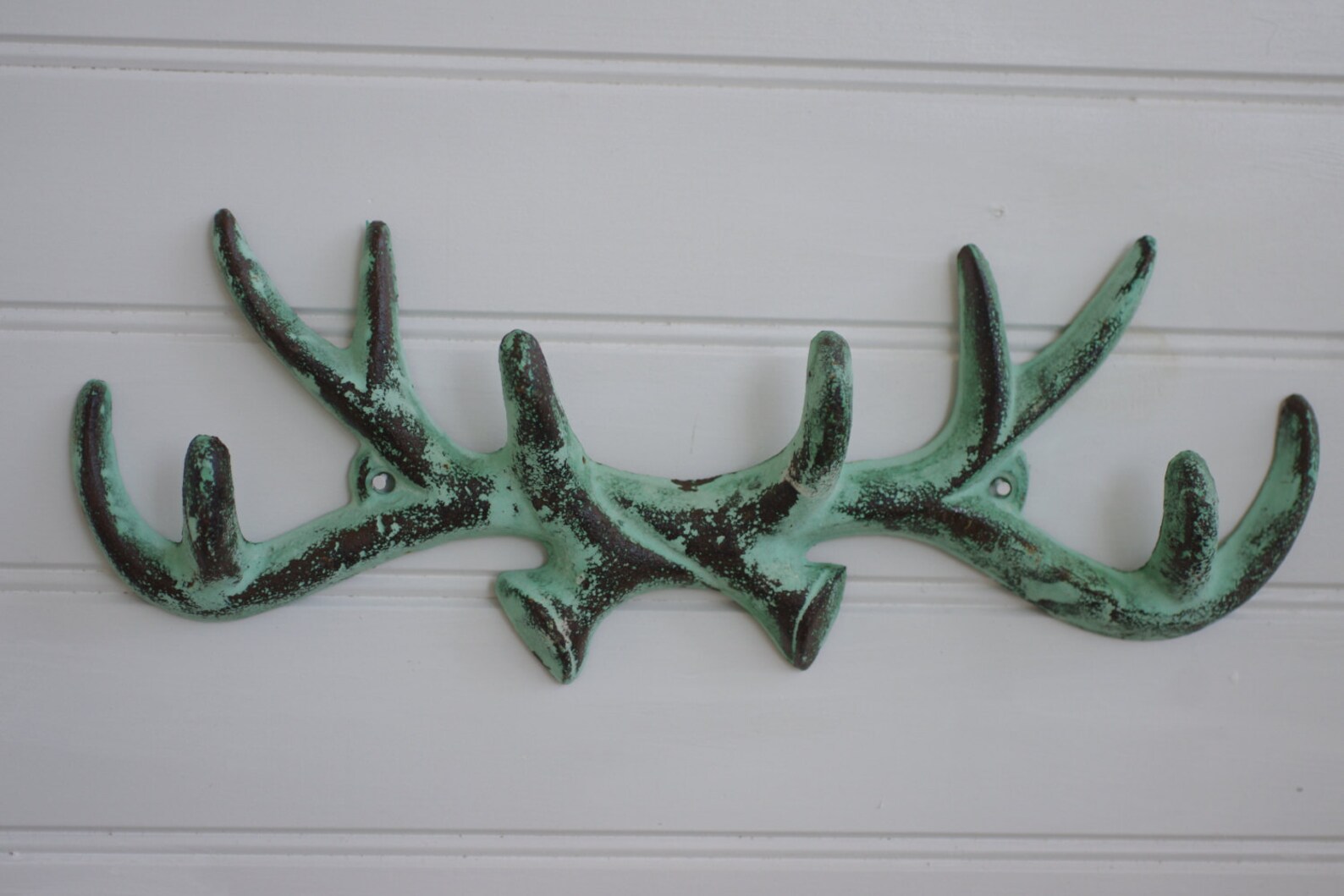 Cast Iron Antlers - Cabin Decor - Etsy