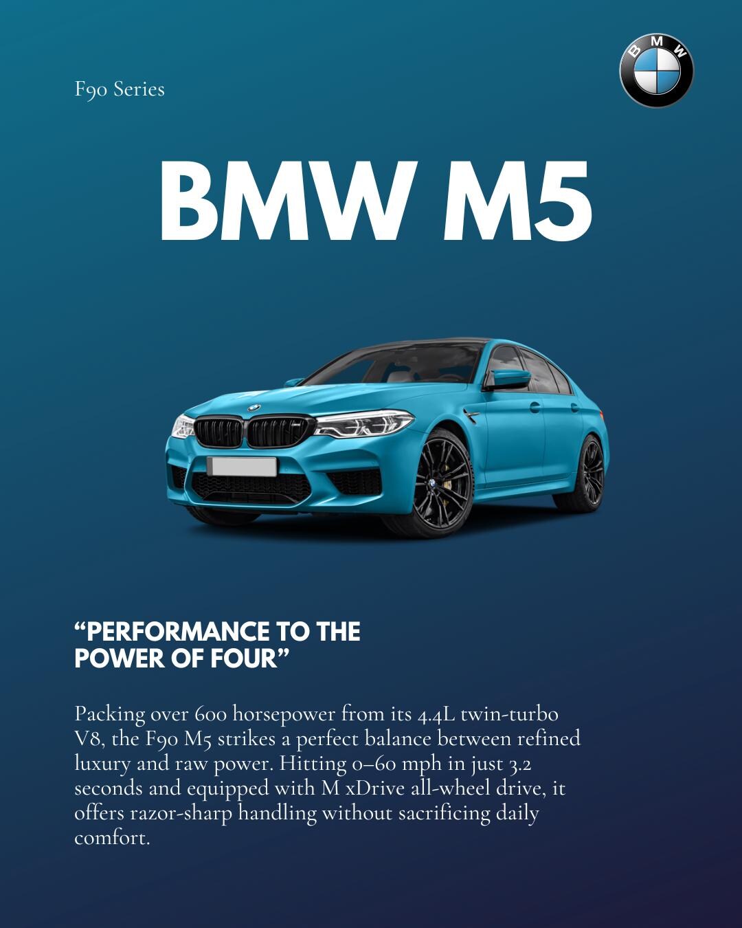 BMW M5 F90 POSTER DIGITAL - Etsy