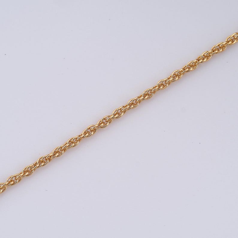 1 Meter Wheat Chain, 18K Gold Filled Semi Finished Chain, Specialty ...