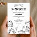 See You Later Farewell Invitation, Black & White Editable Canva Goodbye ...