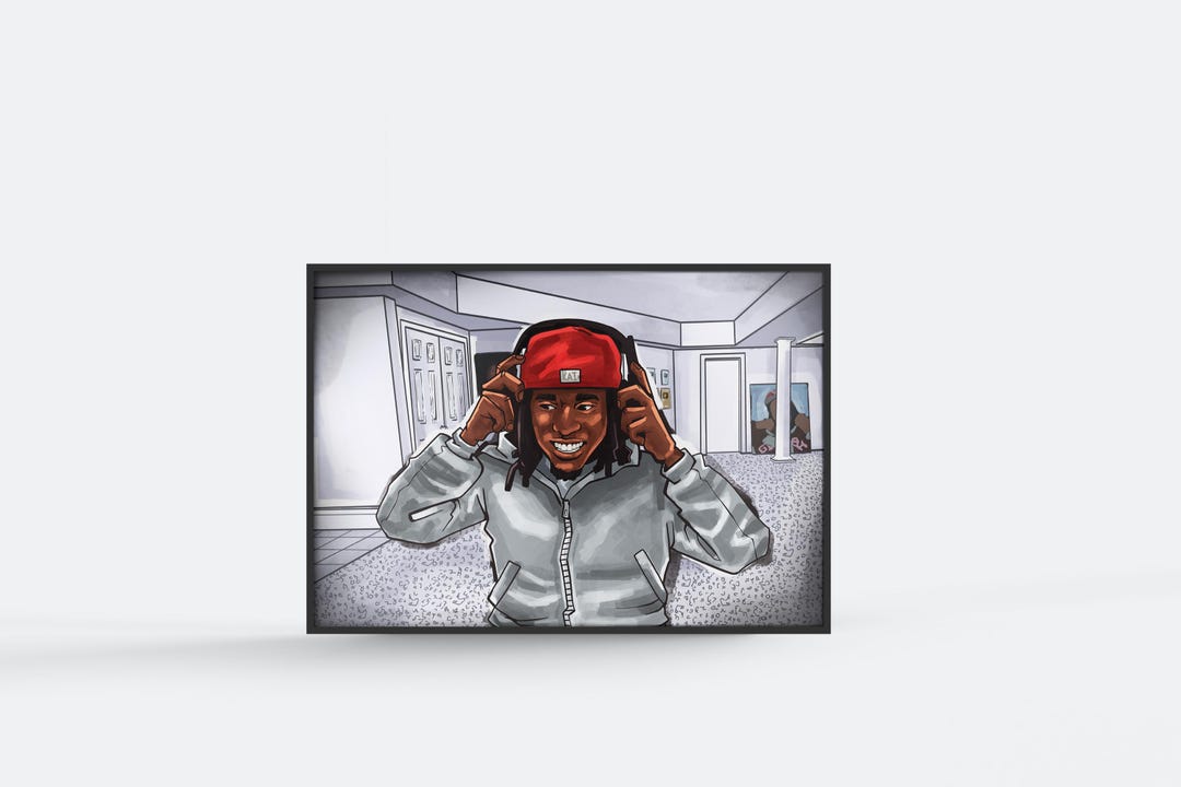 Kai Cenat Poster (unframed) High Quality Print/poster - Etsy