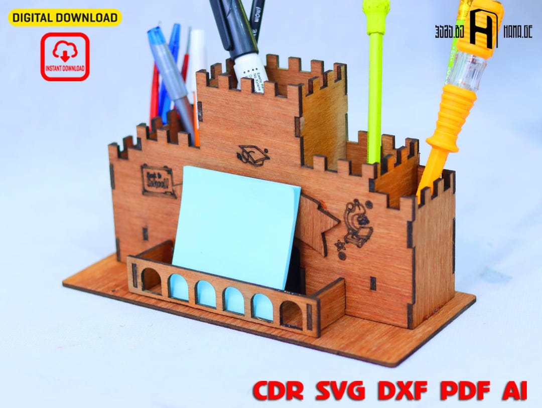 Adorable Castle Desk Organizer: Fun Workspace Solution for Kids or ...