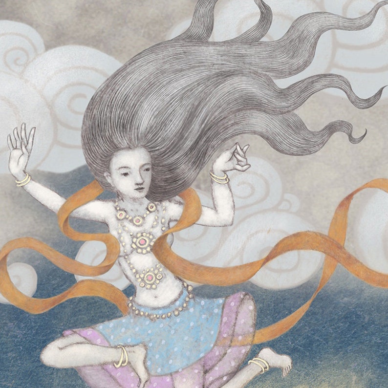 Dakinis Over the Ocean - Etsy