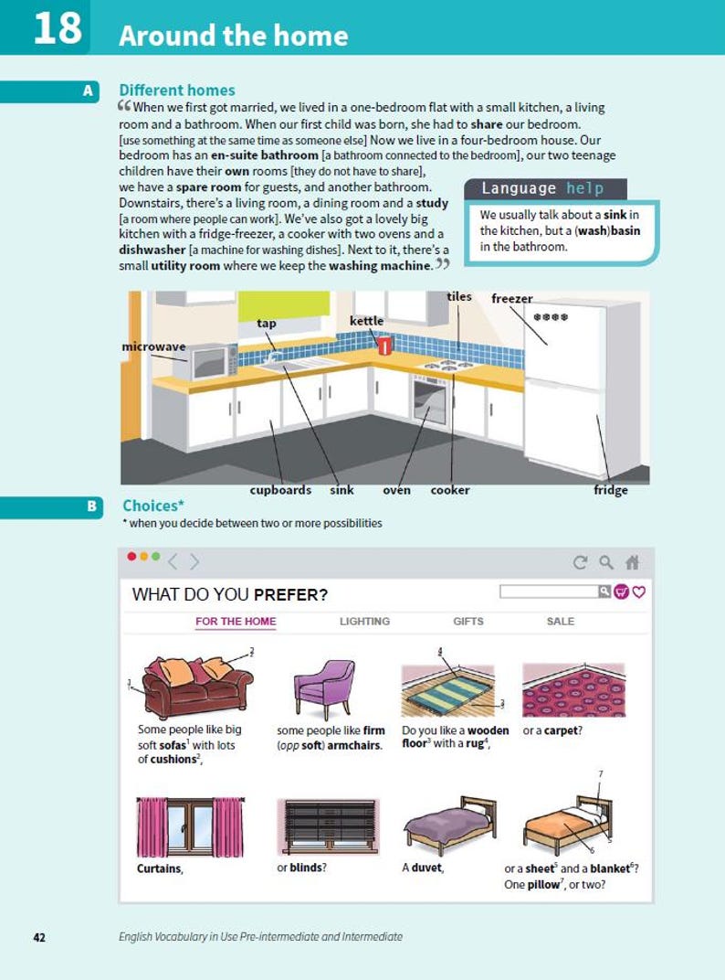 English Vocabulary in Use Book | Learn & Practice 1000+ Words | PDF for ESL, Self-study ...