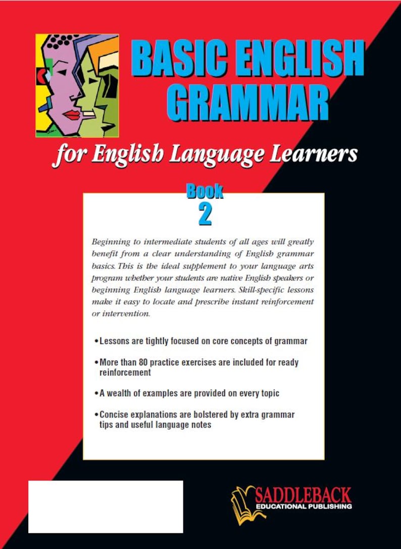 Basic English Grammar Guide 2 & Workbook | Beginner to Intermediate ...