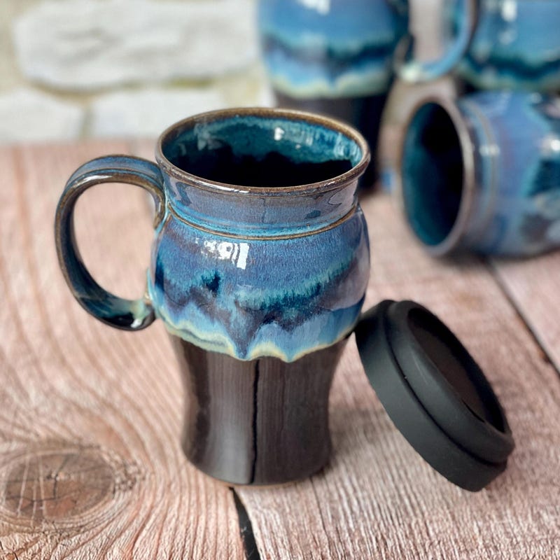 Ceramic Travel Mug - Etsy