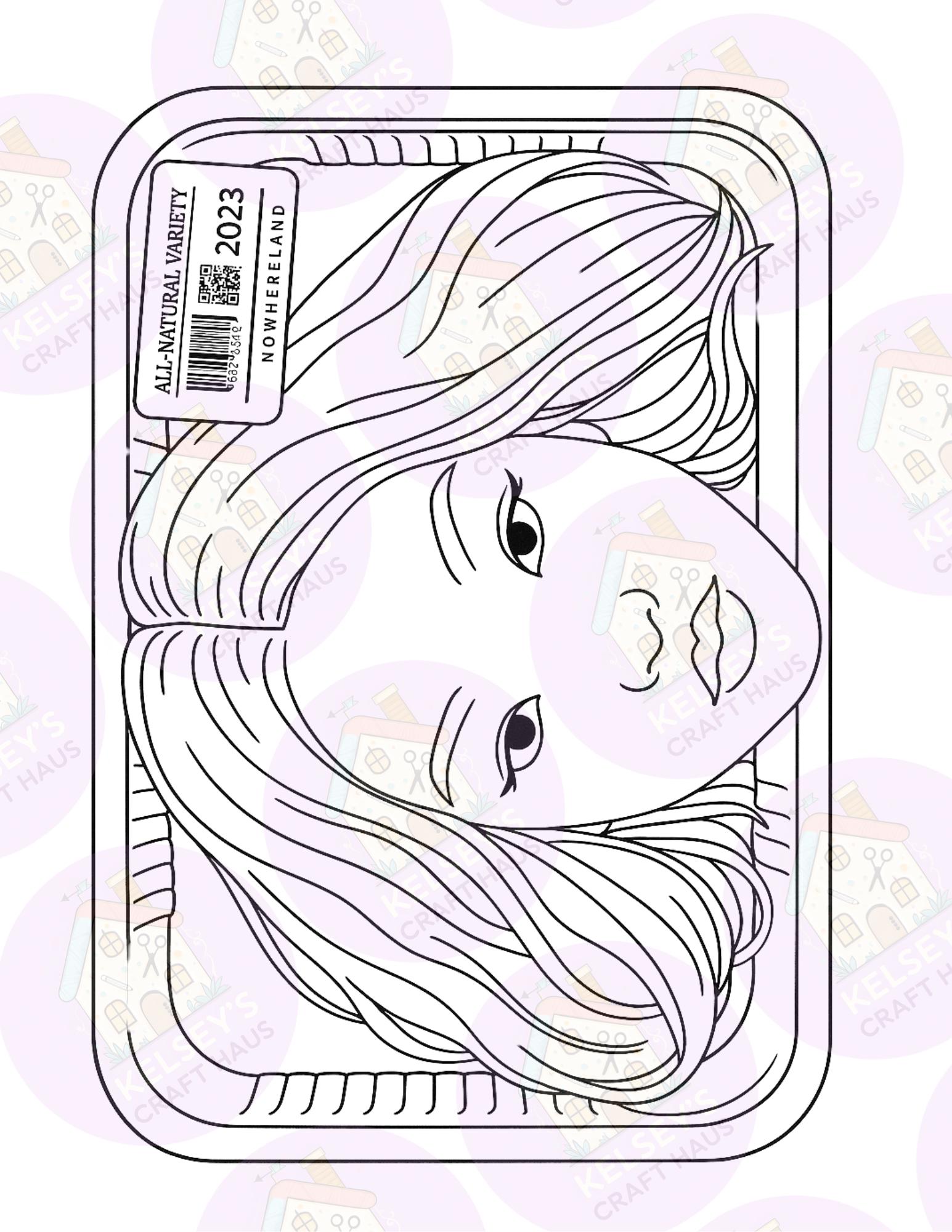 KATSEYE Memebers Coloring Pages – 9 Page Printable Coloring Book ...