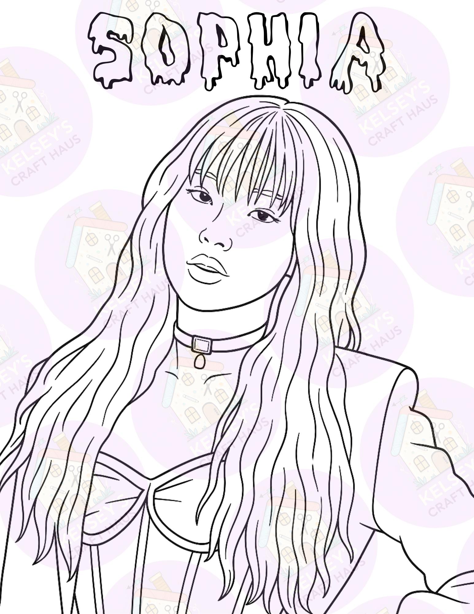 KATSEYE Memebers Coloring Pages – 9 Page Printable Coloring Book ...