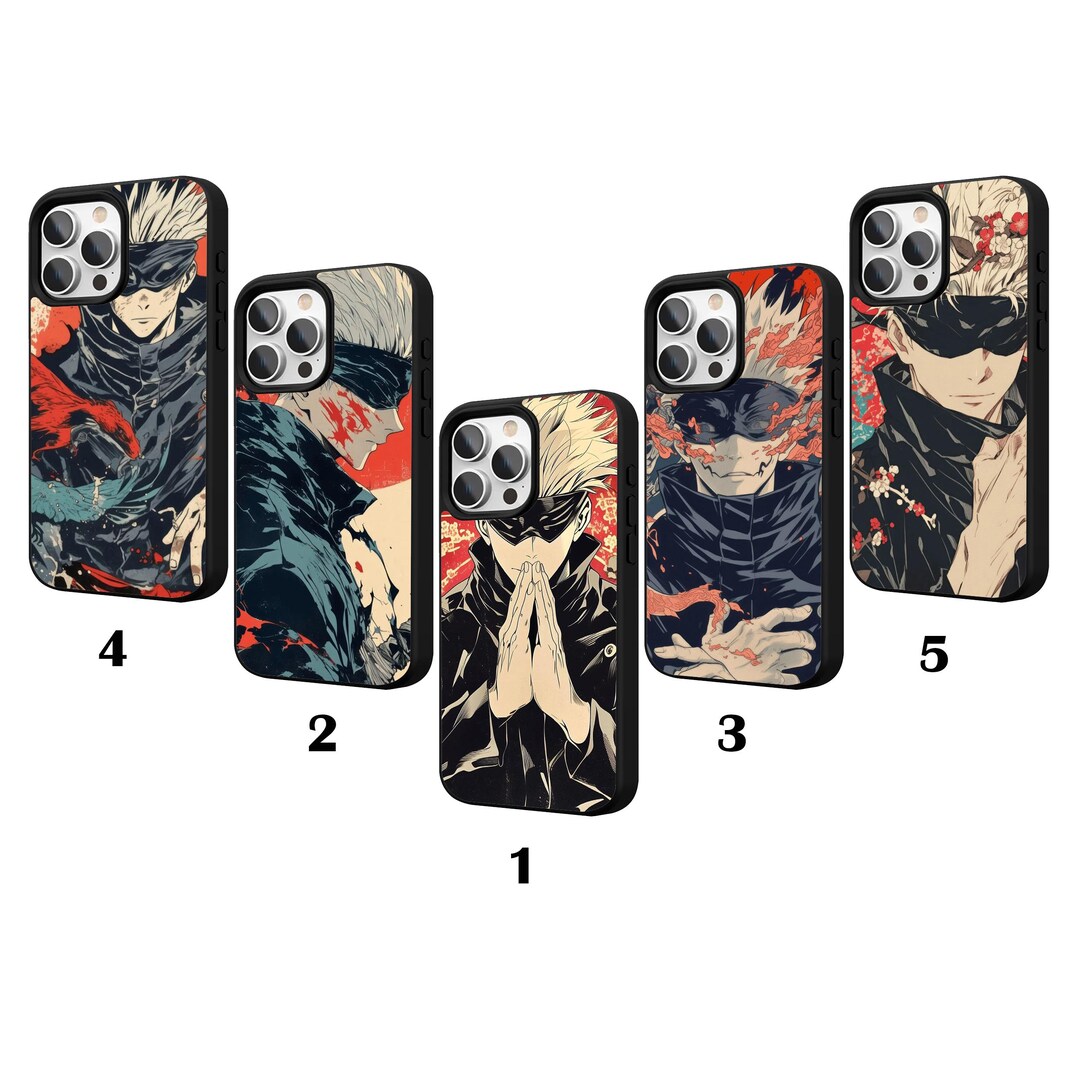 Anime Character iPhone Case: Custom Silicone Protective Cover - Etsy