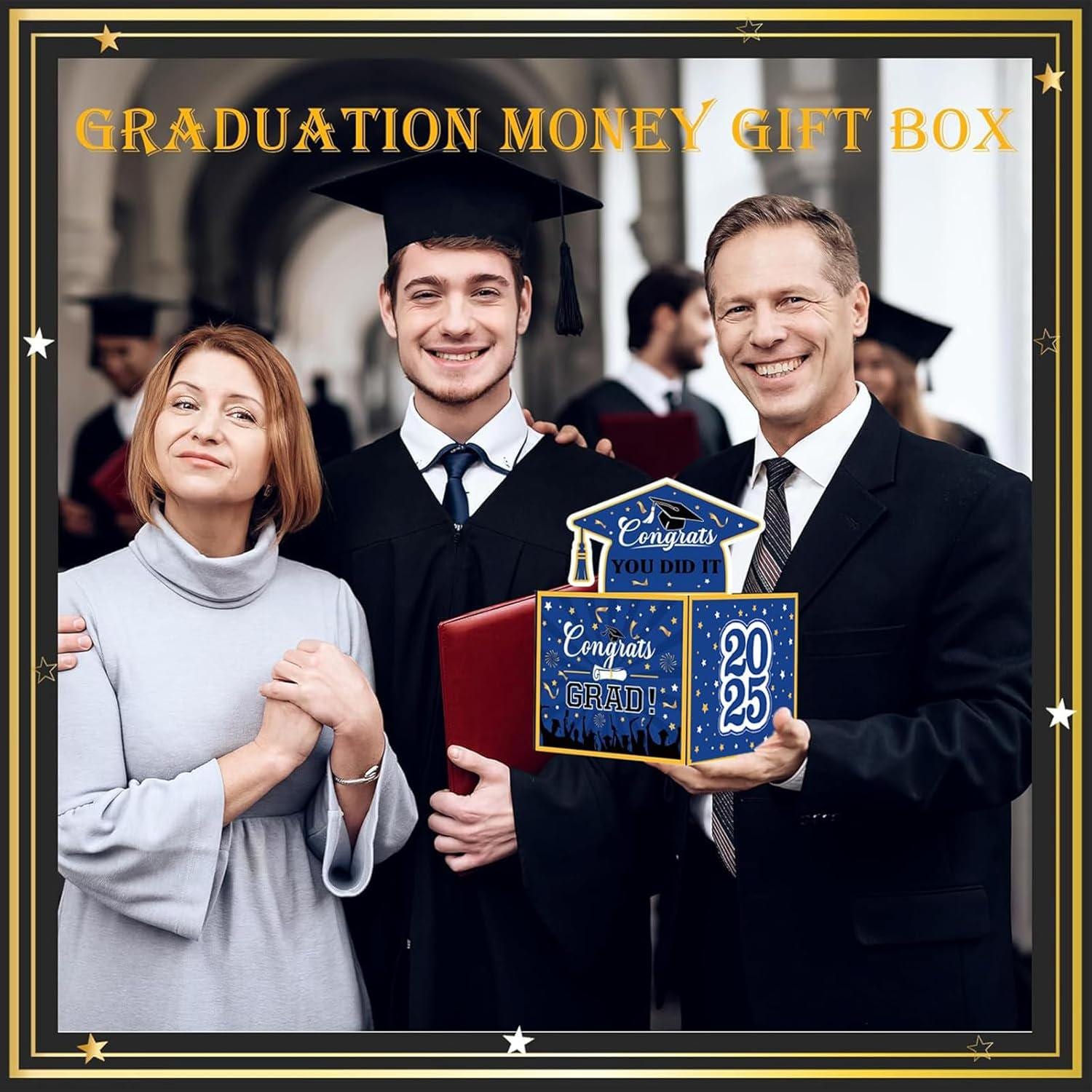 2025 Graduation Money Box, Funny Graduation Gifts for for Cash Gift, Money Box With Pull Out ...