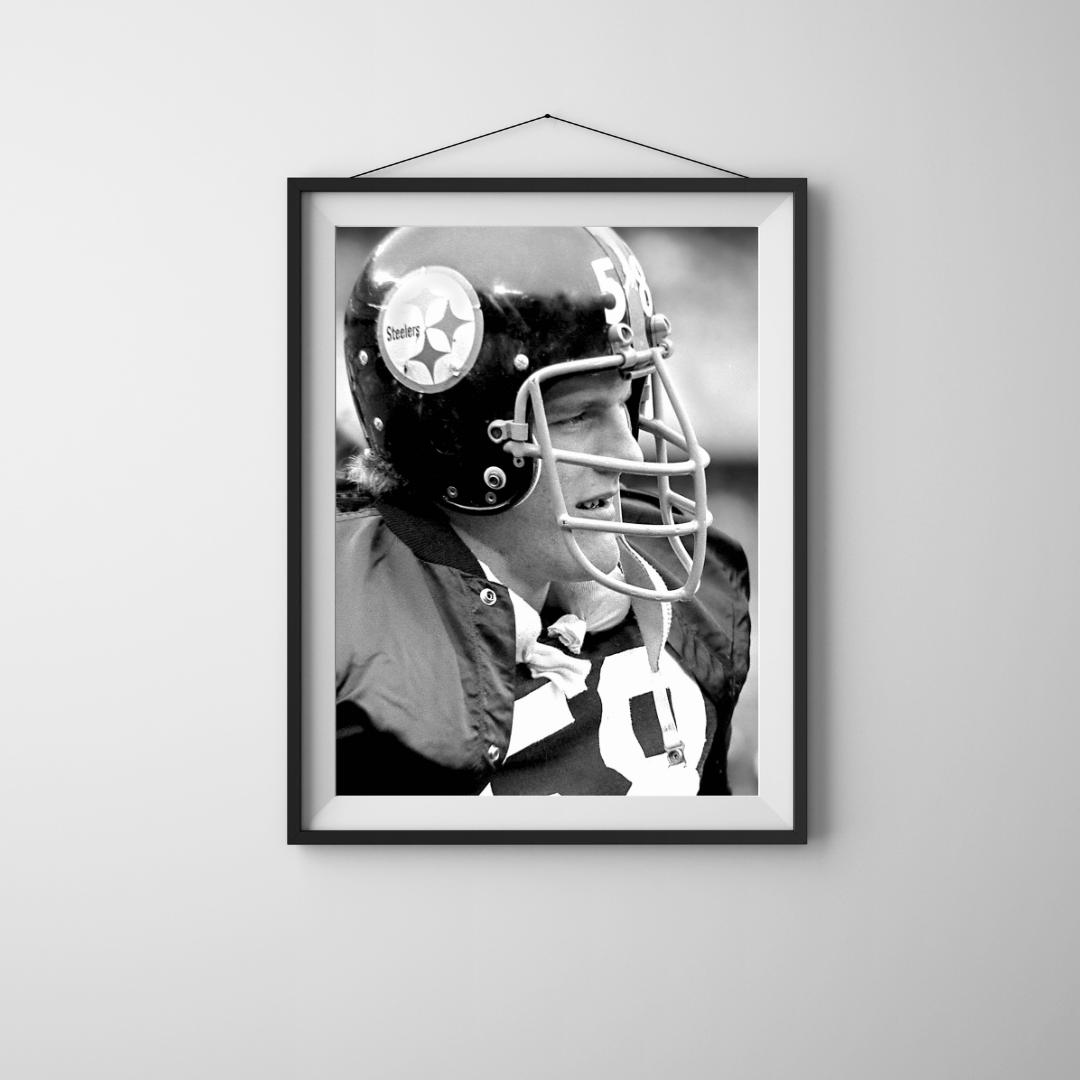 Jack Lambert in Steelers – Iconic #58 Vintage NFL Photo, Grit & Glory ...
