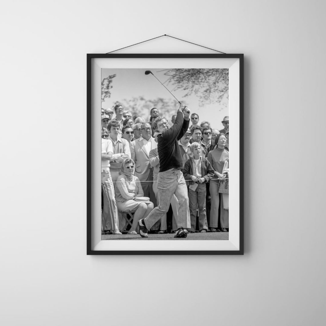 Arnold Palmer at 1972 Golf Clinic – Vintage Golf Photo, Wall Art, PGA ...