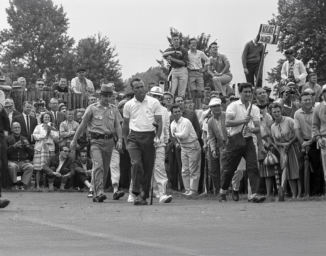 Arnold Palmer at the 1962 U.S. Open – Iconic Vintage Golf Photo ...