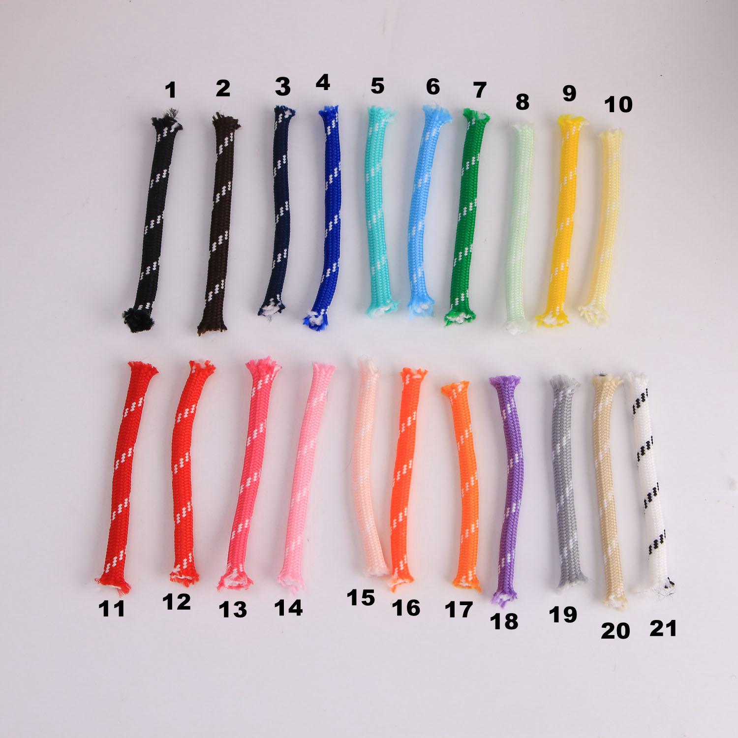 1 Pcs, Paracord Necklace With Gold or Silver Color Puff Number Letter ...