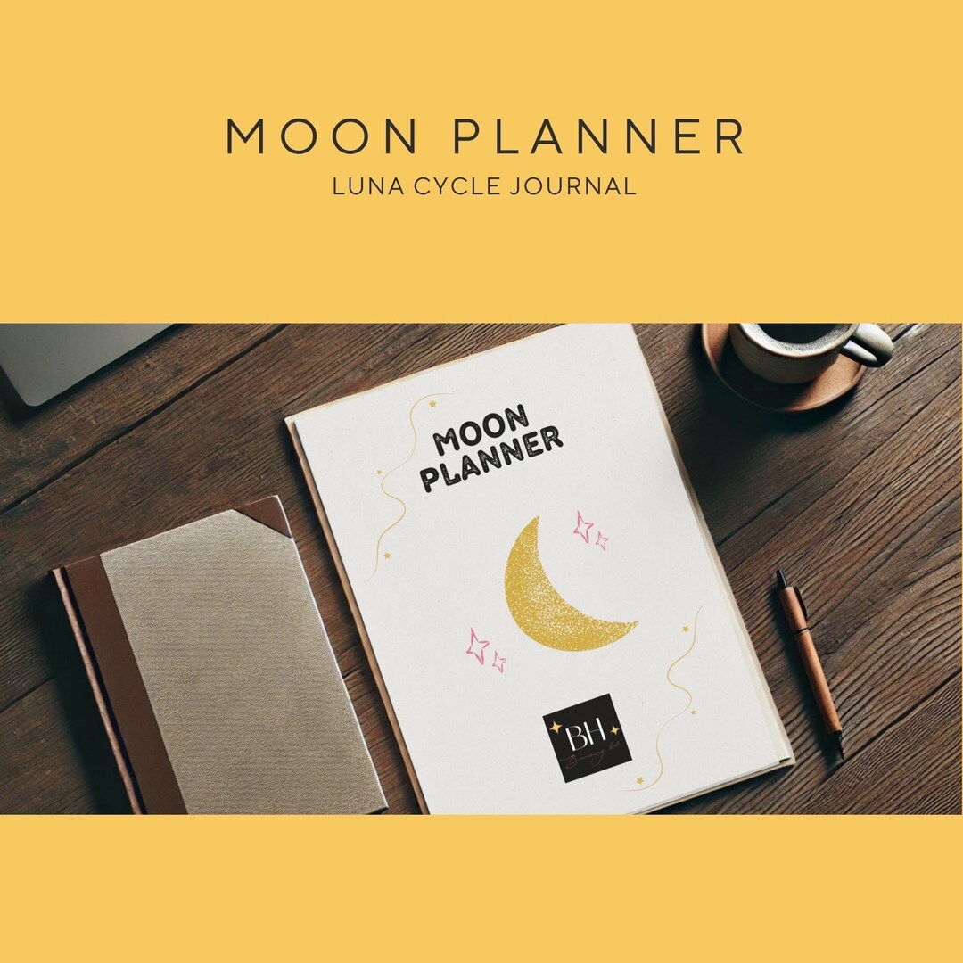 Moon Phase Planner: Lunar Cycle Journal & Manifestation Workbook ...