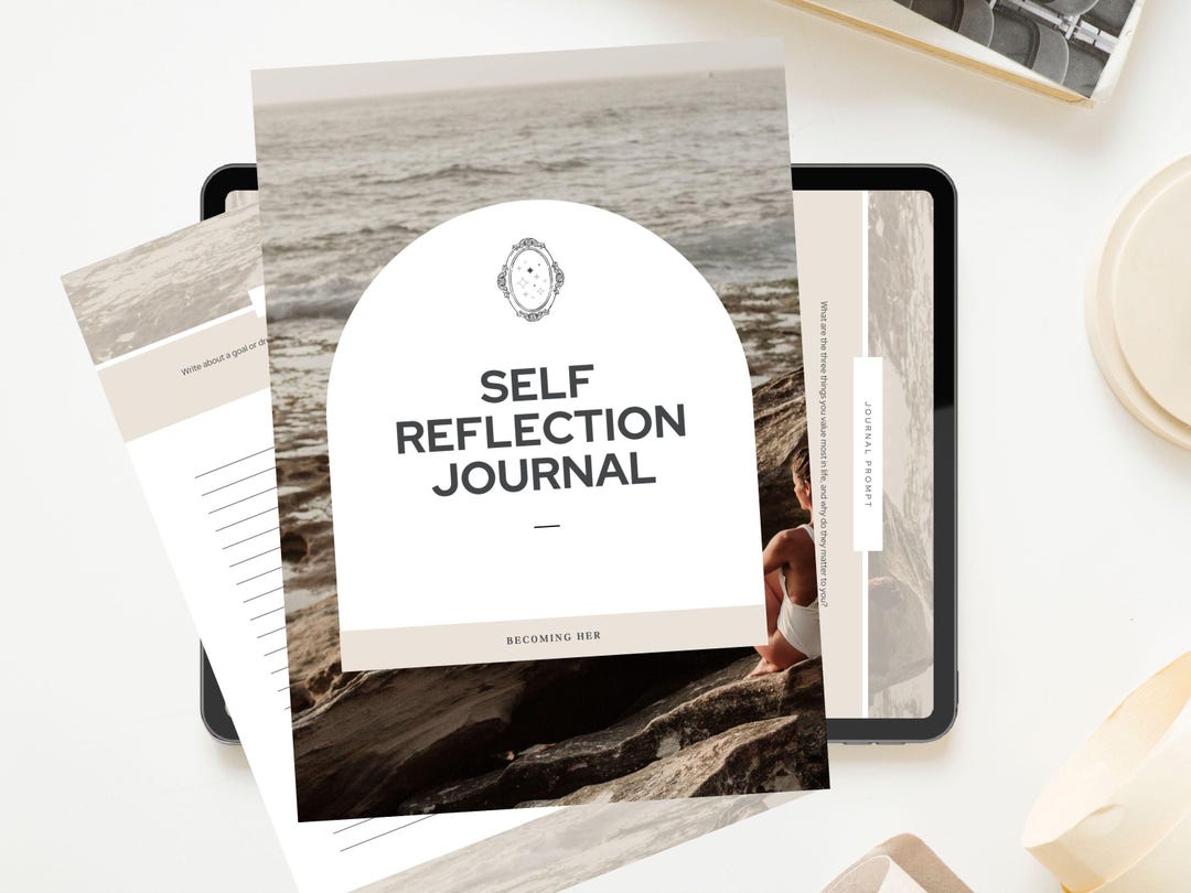 Self Reflection Journal: Daily Guided Prompts for Self-awareness (PDF ...
