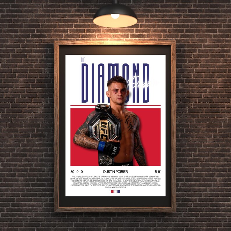 Charles Oliveira UFC Champion Poster - Do Bronx Brazil Fight Art ...