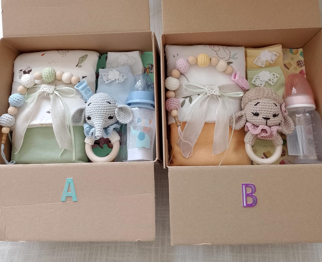 A Gift Set for a Baby. A Gift for a Boy. A Gift for a Girl. A Baby ...