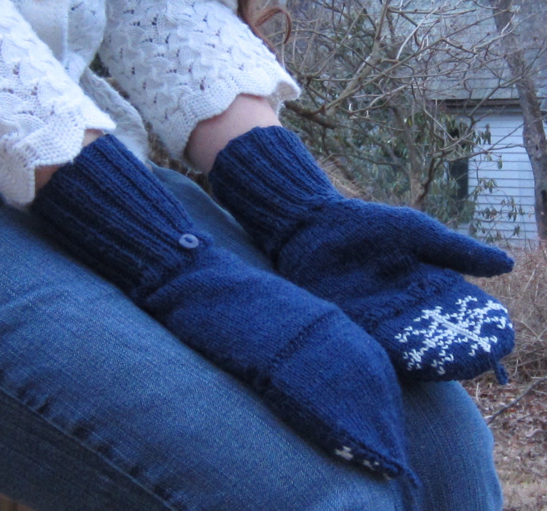 PDF Special Snowflake Mittens Knitting Pattern Instant Download - Etsy