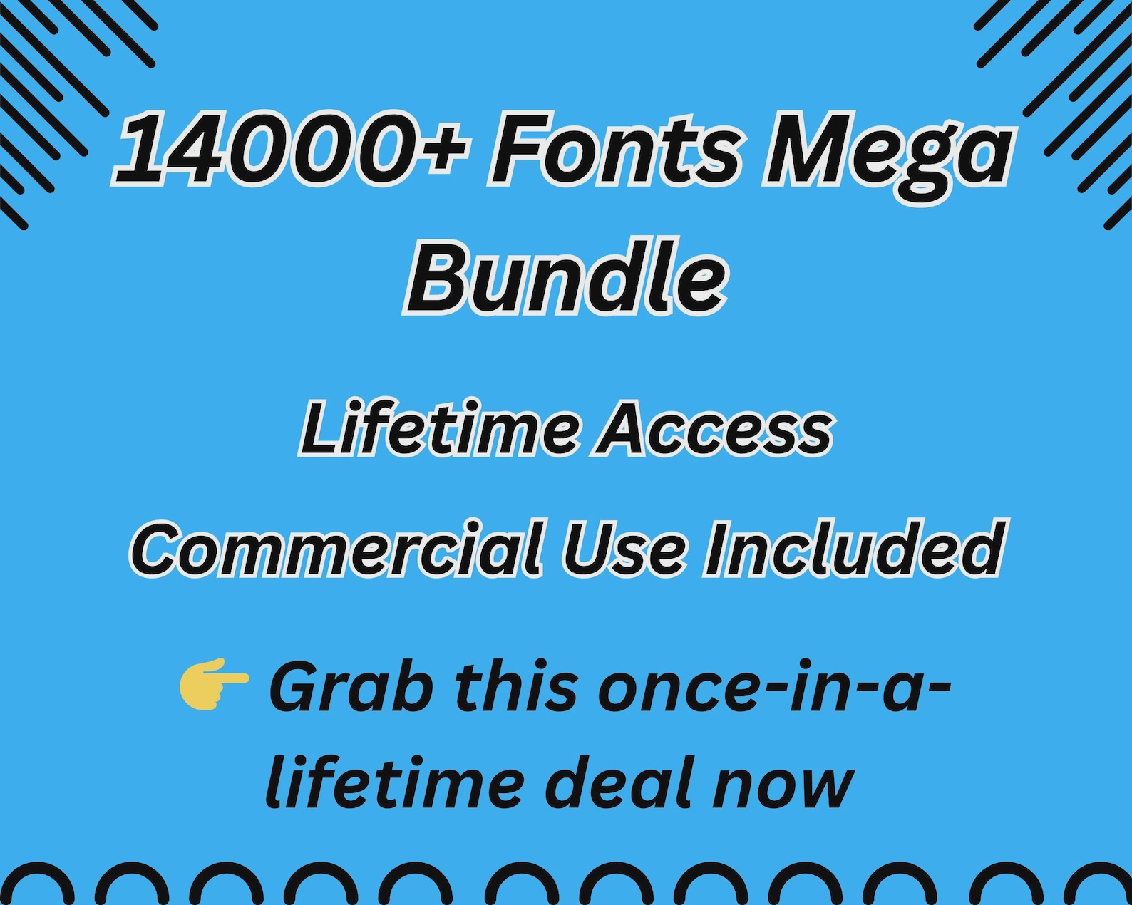 14000+ Mega Fonts Bundle, Script Fonts, Font for Cricut, Procreate ...