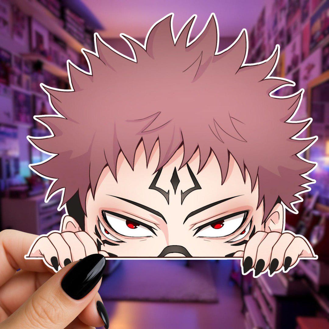 Sukuna - Sticker or Magnet - Anime - Jujutsu Kaisen - Laminated - Water ...