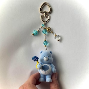 Care Bears Key Chain Grumpy Bear - Etsy