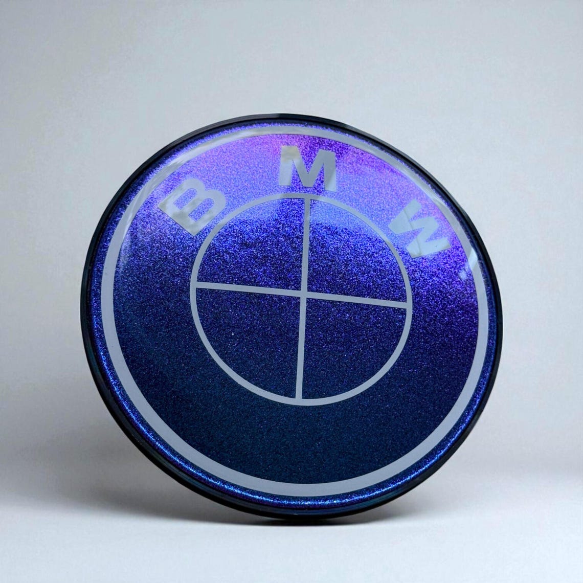 Custom Badge Chameleon Effect Blue & Purple Edition (95 Mm / 82 Mm / 78 ...
