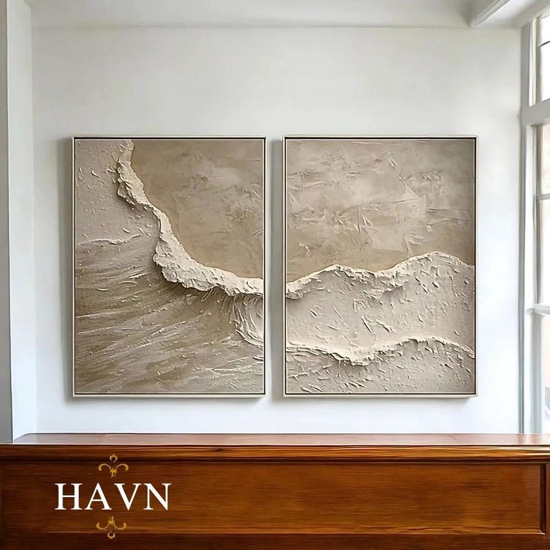 Diptych Art - Etsy