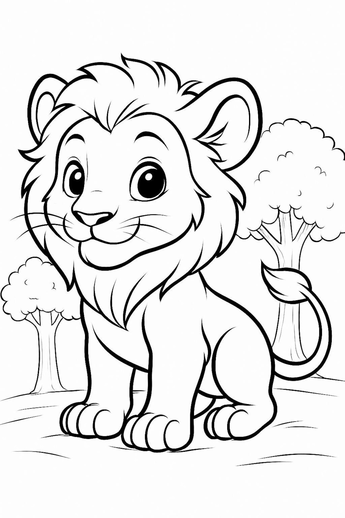 Safari Coloring Pages - Etsy