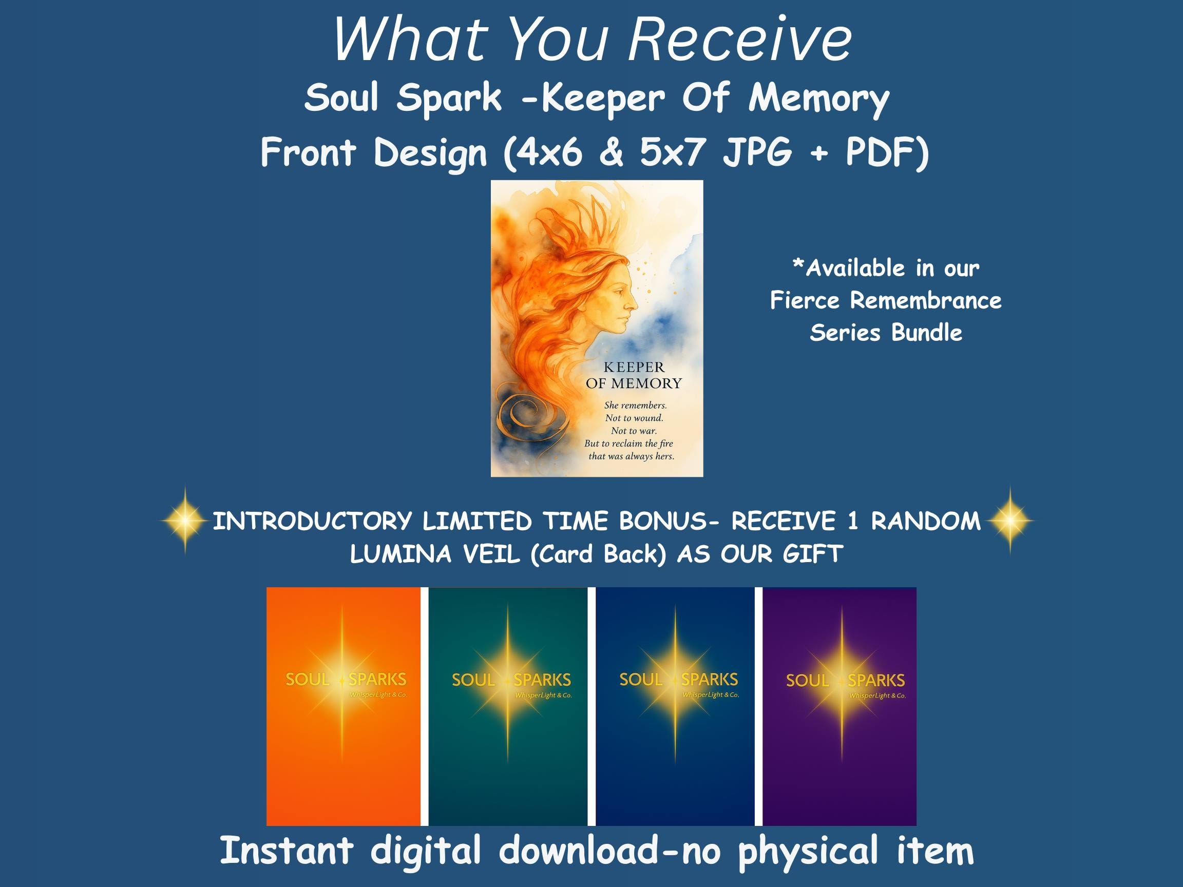 Keeper of Memory Art Card: Printable Empowerment, Healing Altar Decor ...