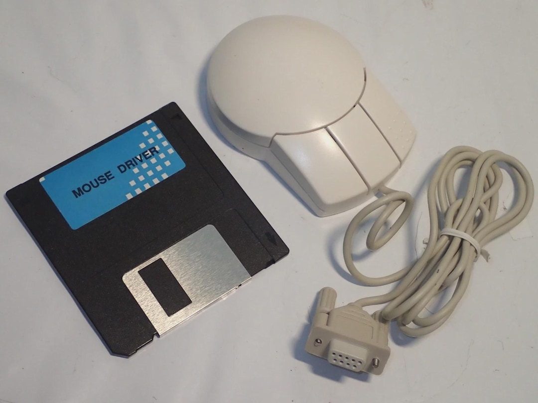 Vintage New E6QMOUSE Mouse Ball PS/2 Mice X31 W/ Floppy Driver - Etsy