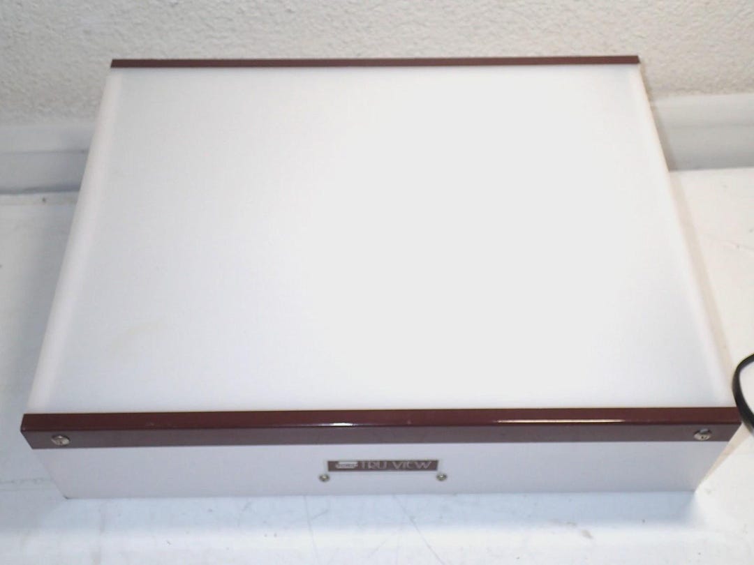 Logan TRU-VIEW Desk Top Light Box Slide Viewer Tracer 11" X 14" Art ...