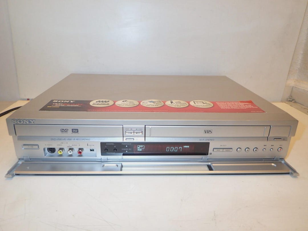 Sony RDR-VX500 DVD Recorder Vhs VCR Combo Player - Etsy