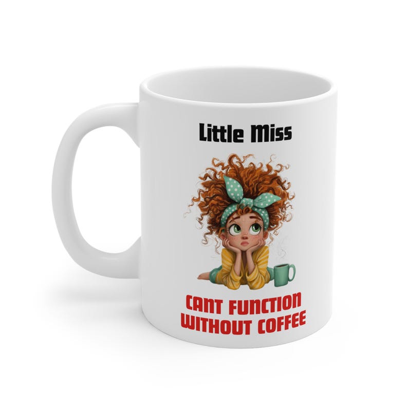 Little Miss Can't Function Without Coffee Mug - Etsy