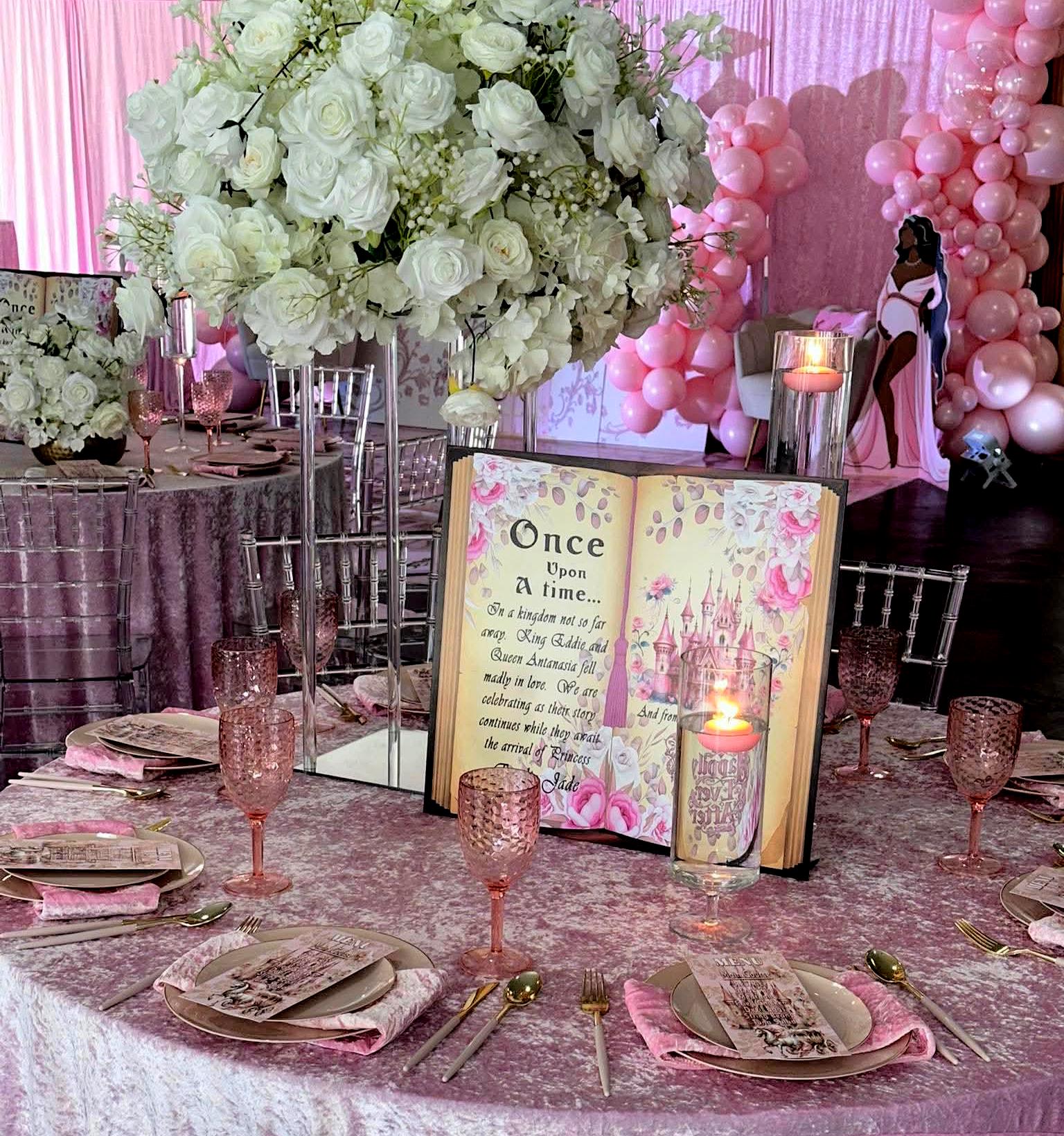 Once Upon a Time Fairytale Storybook Foamboard Centerpieces/ Enchanting ...
