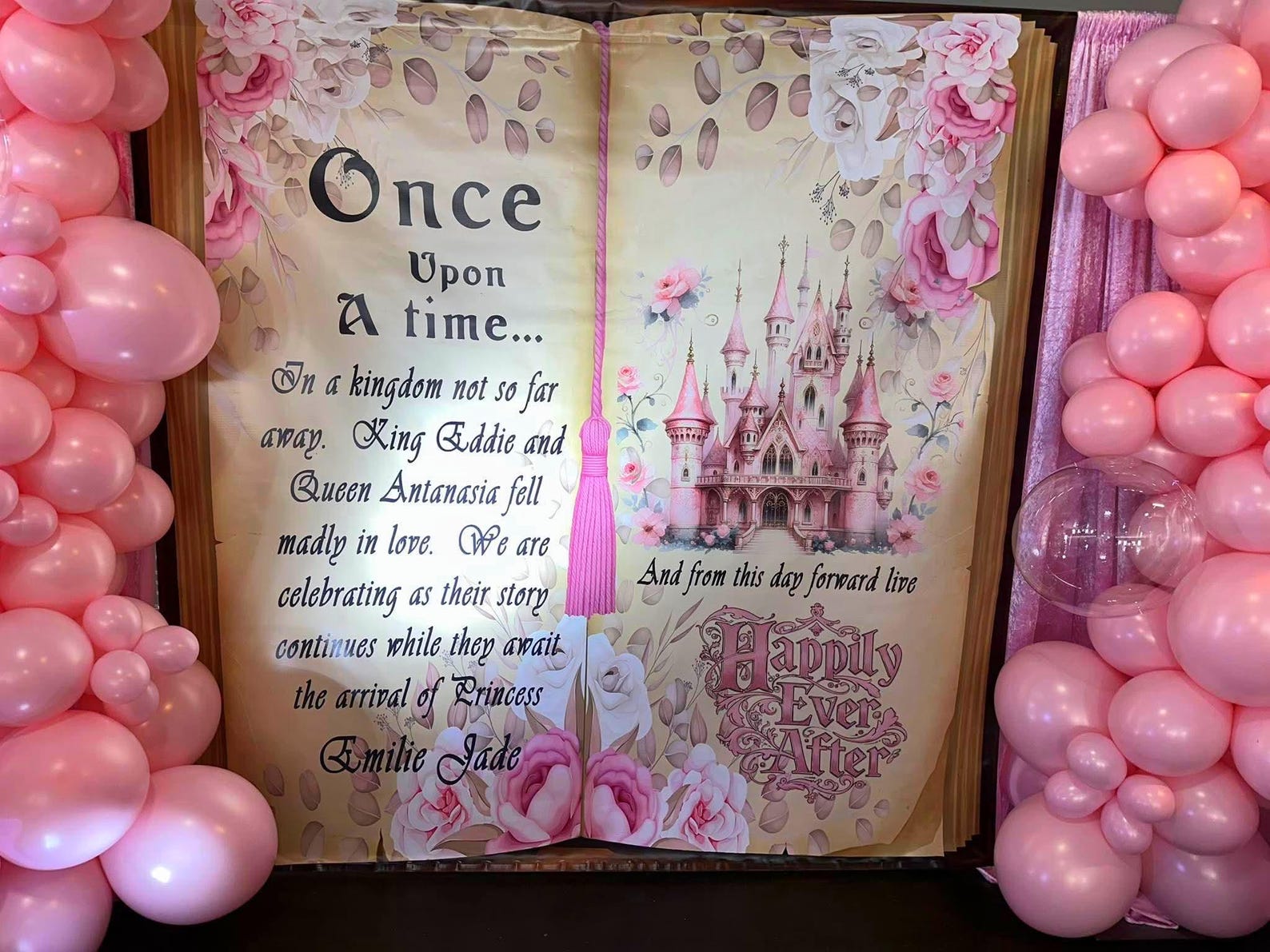 Once Upon a Time Fairytale Storybook Foamboard Centerpieces/ Enchanting ...