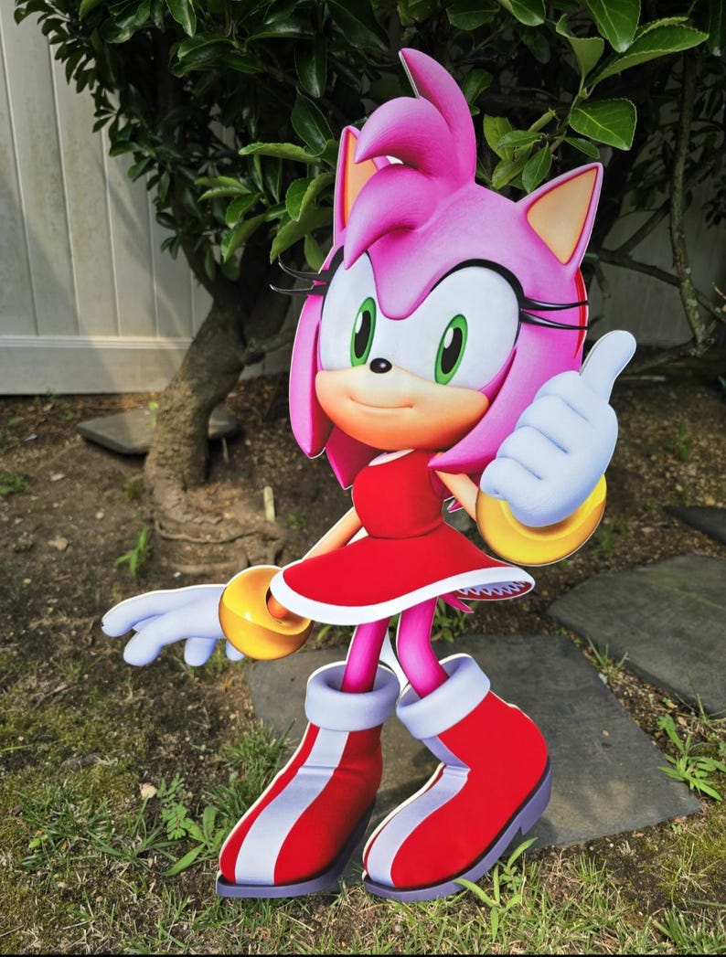Custom Sonic-themed Foam Board Cutouts/props | Kids Birthday Party ...