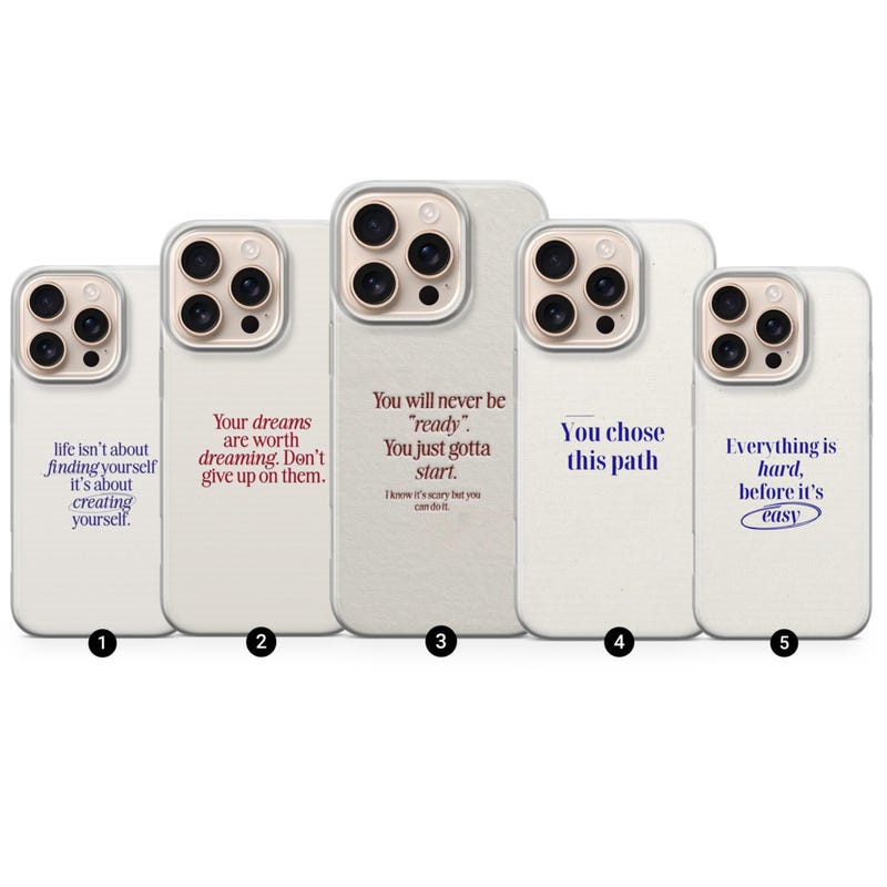 Quote iPhone Case - Etsy UK