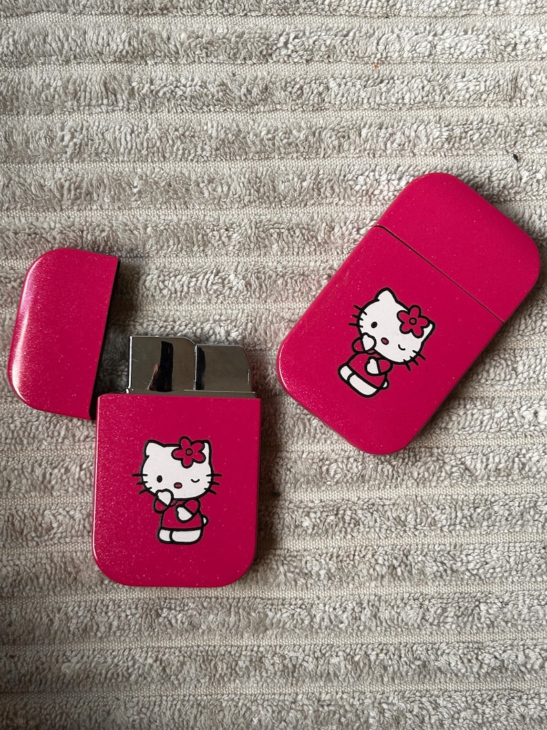 Hello Kitty Lighter | Pink Flame Lighter | Cute Hello Kitty Lighter ...