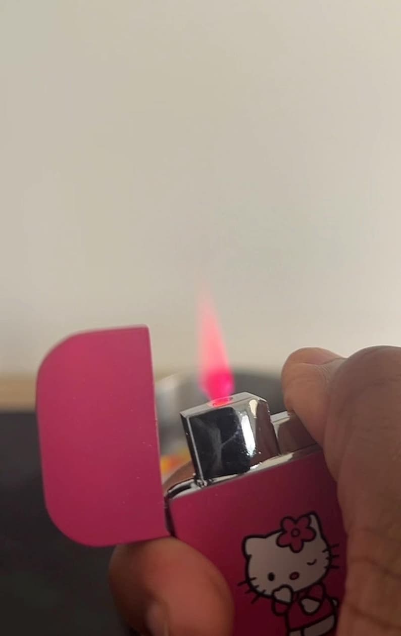 Hello Kitty Lighter | Pink Flame Lighter | Cute Hello Kitty Lighter ...