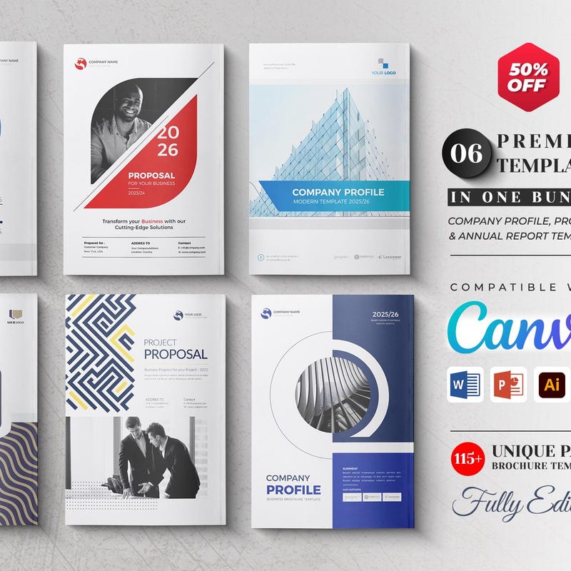 Red Corporate Powerpoint - Etsy UK