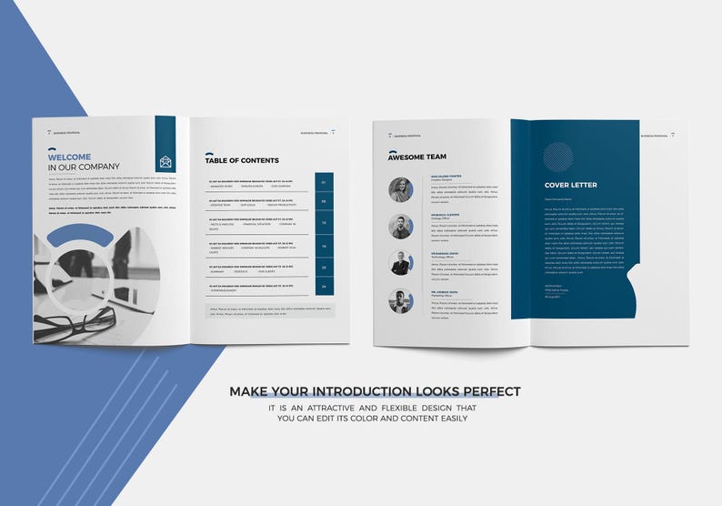 Sjabloon zakelijk voorstel | Canva, Word, PowerPoint, InDesign ...