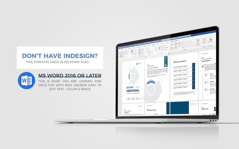 Sjabloon zakelijk voorstel | Canva, Word, PowerPoint, InDesign ...