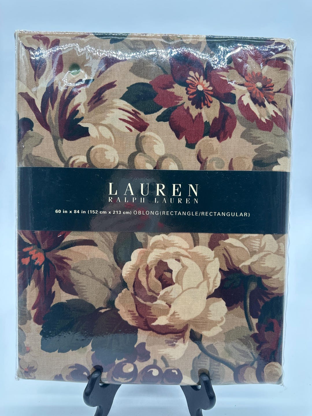 Vintage Ralph Lauren Tablecloth English Classic Floral 60"x84 ...