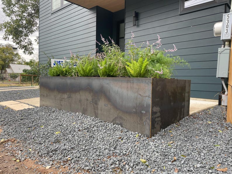 Welded Steel Planter Boxes - Etsy