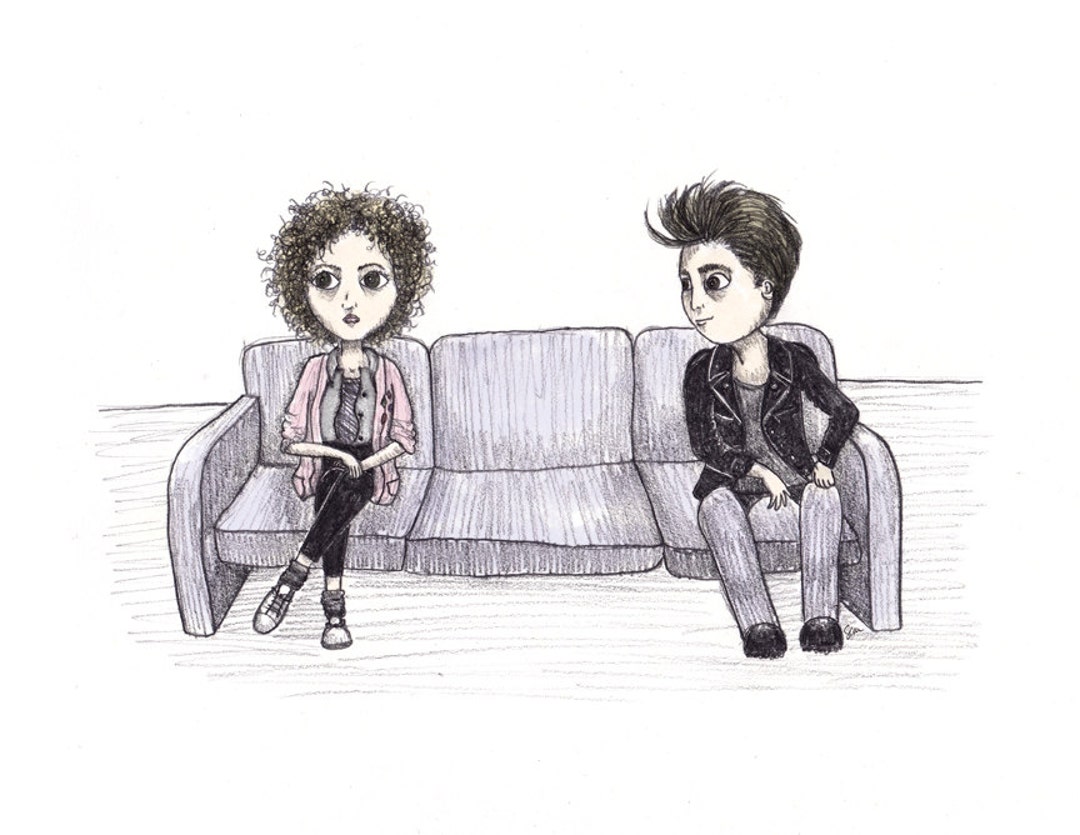 Ferris Bueller's Day off - Jeannie/shauna - Giclée Illustration Print ...