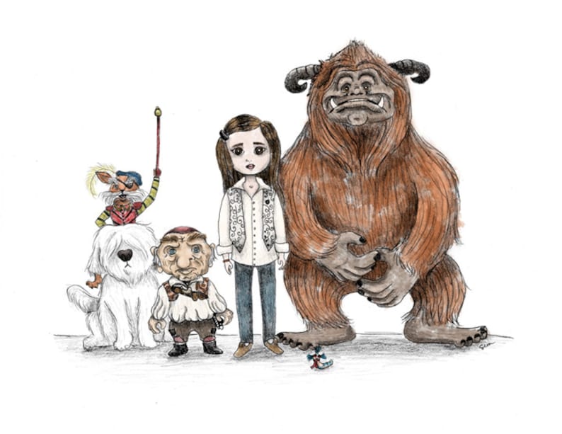 Labyrinth - the Good Guys - Giclée Illustration Print - Etsy