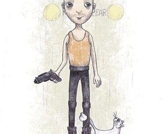 Zorg & Picasso The Fifth Element Giclée Illustration Print | Etsy
